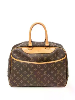 LOUIS VUITTON Deauville Tote Bag - Brown