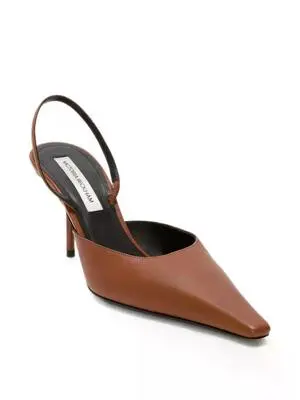 Victoria Beckham Sloane Slingback Heeled Pumps