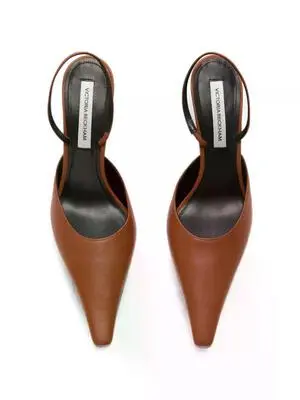 Victoria Beckham Sloane Slingback Heeled Pumps