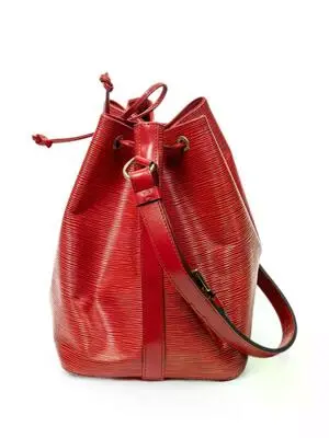 LOUIS VUITTON Epi Leather Bucket Bag - Red