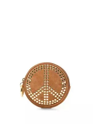 Moschino 2000s Studded Wallet - Brown