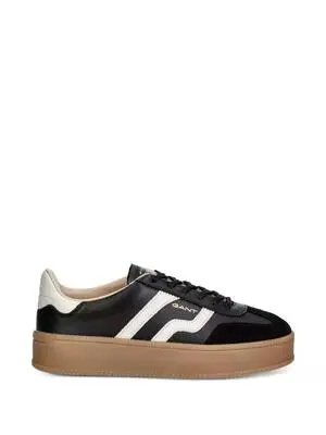 Gant Panelled Flatform Sneakers - Black