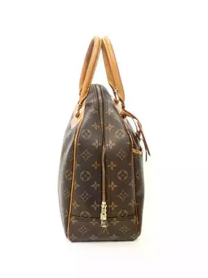 LOUIS VUITTON Deauville Monogram Canvas Tote Bag - Brown