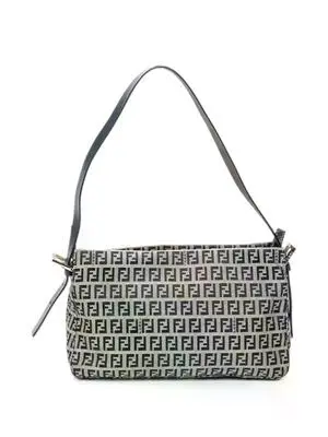 Fendi Ff Logo Plaque Shoulder Bag