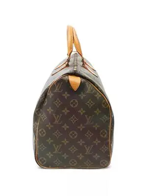 LOUIS VUITTON Monogram Speedy Luggage - Brown