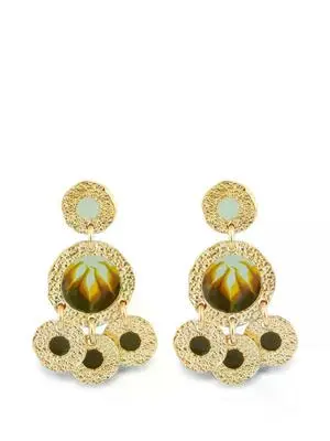 Gas Bijoux Embellished Earrings - Gold