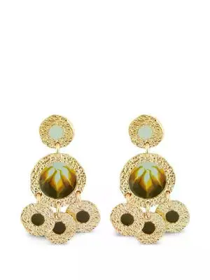 Gas Bijoux Embellished Earrings - Gold