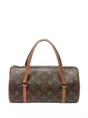LOUIS VUITTON Monogram Canvas Cylinder Tote Bag