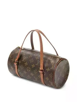 LOUIS VUITTON Monogram Canvas Cylinder Tote Bag