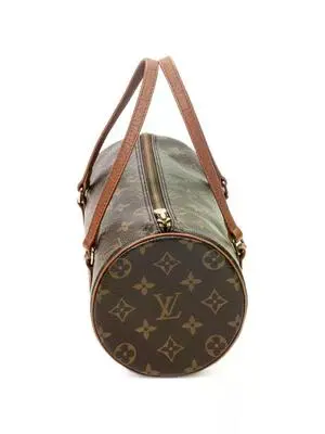 LOUIS VUITTON Monogram Canvas Cylinder Tote Bag