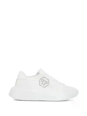 Philipp Plein Godzilla Runner Hexagon Sneakers - White