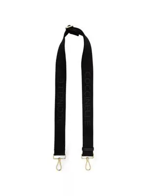 COCCINELLE Logo-embroidered Shoulder Strap