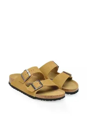 BIRKENSTOCK Arizona Suede Sandals - Brown
