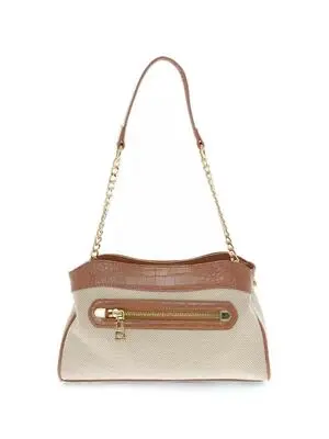 Moschino Crocodile-effect Tote Bag