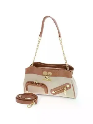 Moschino Crocodile-effect Tote Bag