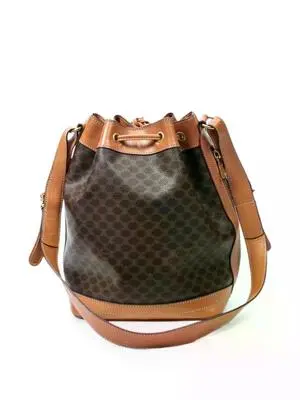 Celine Macadam Side-zip Bucket Bag