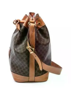 Celine Macadam Side-zip Bucket Bag