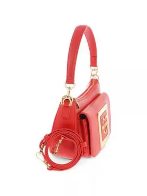 Moschino Logo-plaque Shoulder Bag - Red
