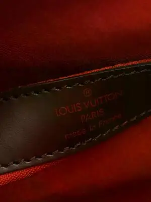 LOUIS VUITTON Naviglio Damier Ebene Shoulder Bag - Brown