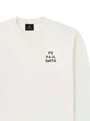 Paul Smith Logo Print Cotton Sweatshirt