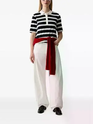 Gant Striped Short-sleeve Polo Shirt