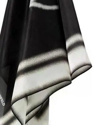Karl Lagerfeld Graffiti-print Square Scarf