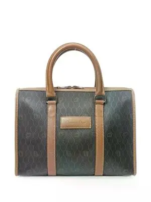 Dior Honeycomb Boston Tote Bag - Black