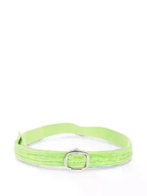 Dsquared2 Terry Cloth Logo Belt