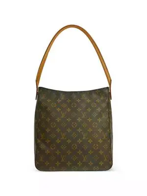 LOUIS VUITTON 2001 Looping Gm Shoulder Bag - Brown
