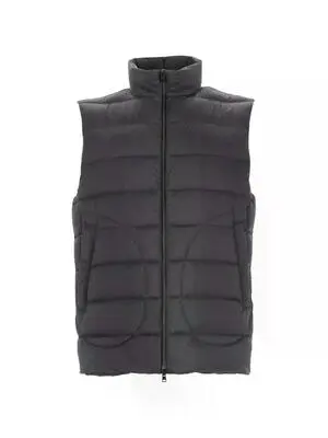 Herno Quilted Padded Gilet - Grey