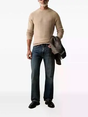 Guess Long Sleeve Ribbed Knit Sweater