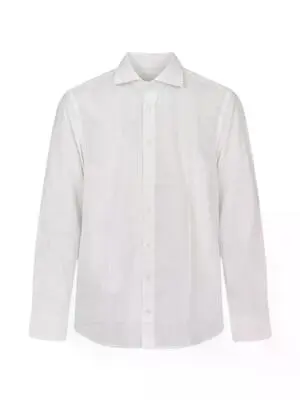BASTONCINO Long-sleeve Button-down Shirt - White