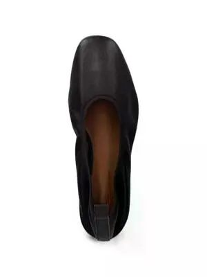 BILLI BI Square-toe Pull-tab Ballet Flats