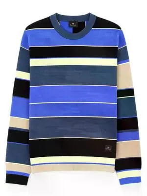 Paul Smith Striped Organic Cotton Sweater