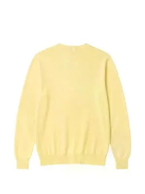 HERITAGE Ribbed-trim Sweater - Yellow