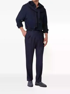 Brunello Cucinelli Long-sleeve Polo Shirt