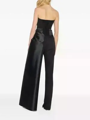 Elisabetta Franchi Gazar Off-the-shoulder Top With Tail-like Panel