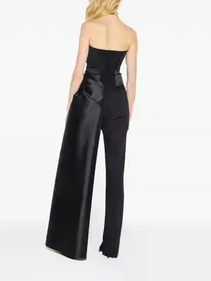 Elisabetta Franchi Gazar Off-the-shoulder Top With Tail-like Panel