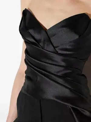 Elisabetta Franchi Gazar Off-the-shoulder Top With Tail-like Panel