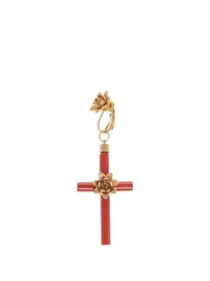 Dsquared2 Cross Pendant Clip-on Earring - Gold