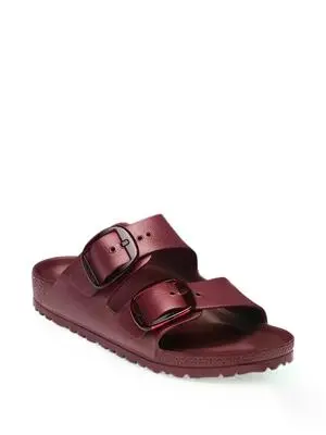 BIRKENSTOCK Arizona Buckle Sandals - Red