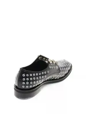 COLIAC MARTINA GRASSELLI Embroidered Slip-on Derby Shoes