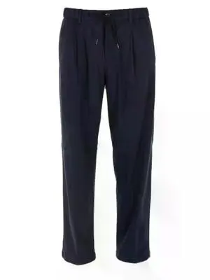 Herno Drawstring Pleated Trousers