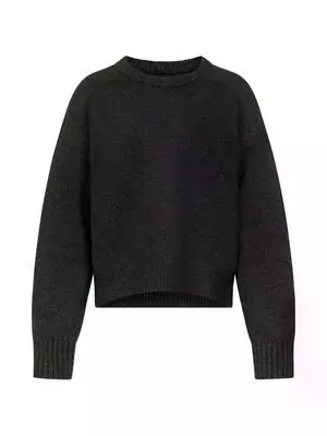 Loulou De Saison Breha Crew-neck Sweater - Grey