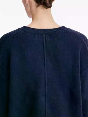 Loulou De Saison Oversized Cashmere Jumper - Blue