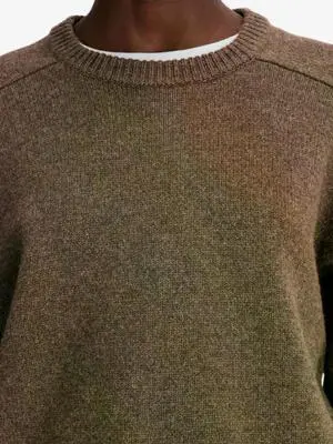 Loulou De Saison Breha Crew-neck Sweater - Brown
