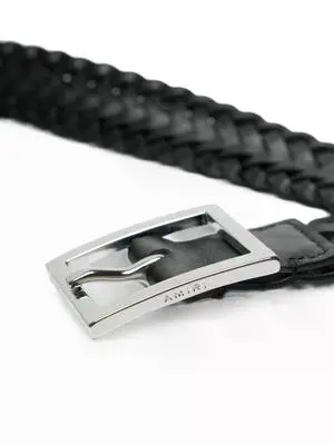 Amiri Braided Leather Belt