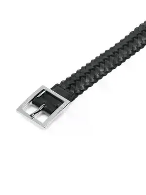 Amiri Braided Leather Belt