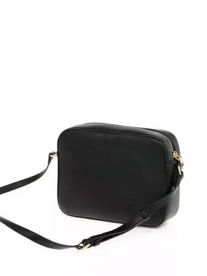 Moschino Love Logo-plaque Crossbody Bag - Black
