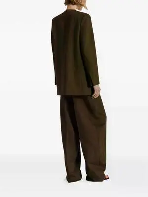 Alberta Ferretti Button Double-breasted Blazer